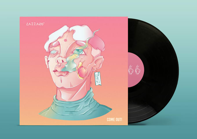 Create a catchy illustration for your cover album artwork by ...