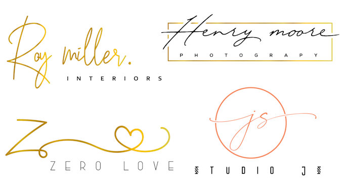 Design professional signature logo by Pavi_designs | Fiverr