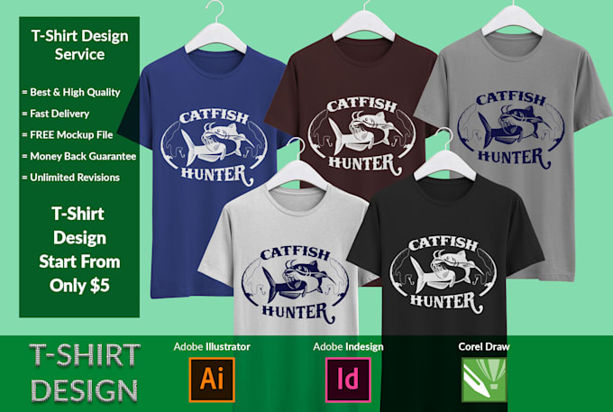 T shirt design in 24 hrs illustrator and indesign by Ikhtiar_rahman ...