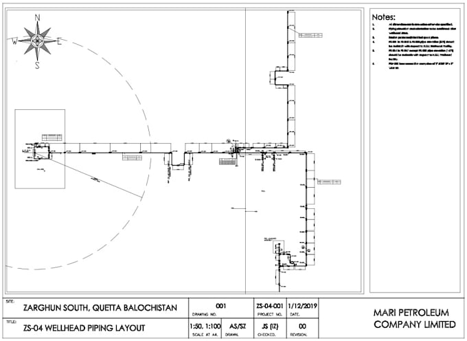Draw piping layouts in autocad by Syedzubair949 | Fiverr