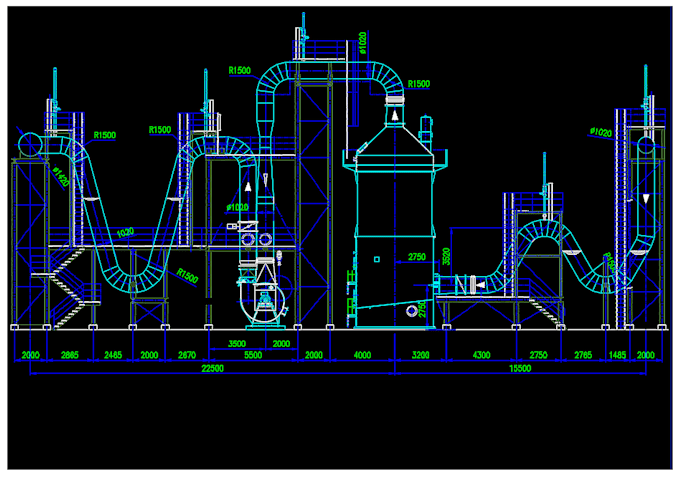 Draw hvac ductwork plan, engineering drawing, perfect, original by Part ...
