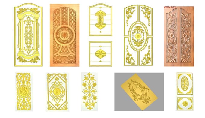 Sell 3d and 2d dxf ai dwg vector designs for cnc machine by Sahilgmi ...