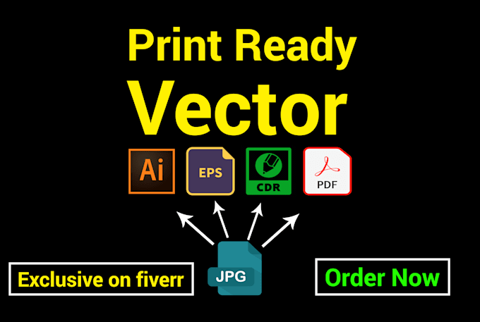 Vectorise your logo or convert jpg image to vector ai 1 hour by ...
