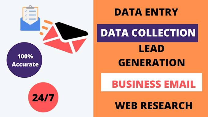 Find business email data collection web research work by Mrnegi | Fiverr
