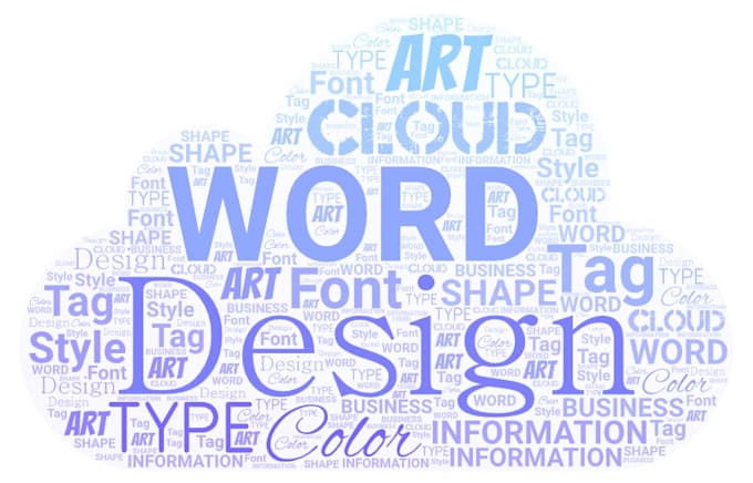 Create beautiful tag cloud with your words by Lamarian | Fiverr