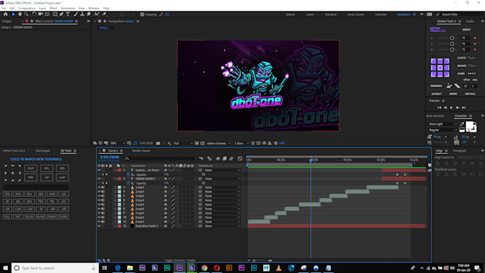 Create quality motion graphics and logo animation intro by Emzy_graphix ...