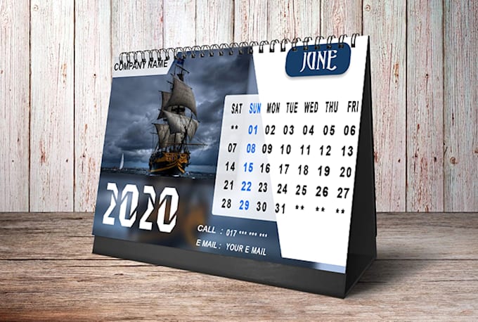 Design desk or wall calendar for you by Sl_isuru | Fiverr