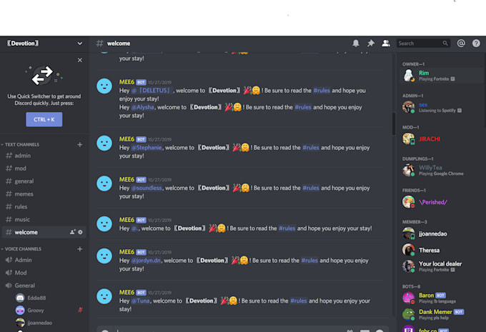Professionally make a discord server by Mcskankk | Fiverr