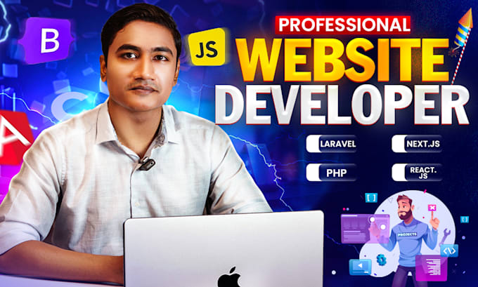 Be your laravel, nextjs, php, reactjs, website developer by Saiful_fahim | Fiverr