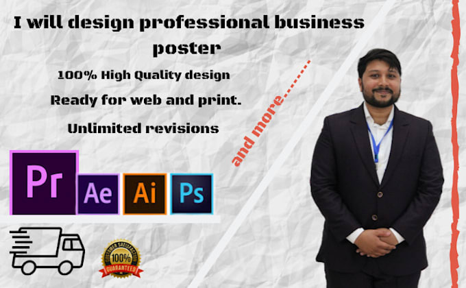 Design professional business poster design by Rizwan_sultan | Fiverr