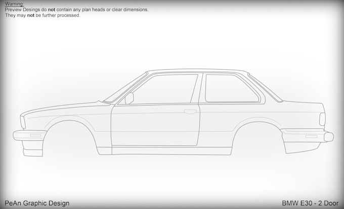 Create vehicle blueprints for car wraps by Pean_graphics | Fiverr