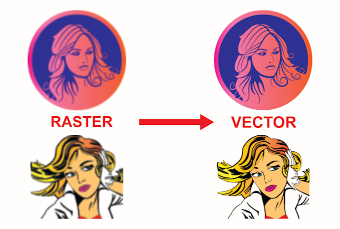 Low pixel pic raster to vector tracing by Adilmahmood745 | Fiverr