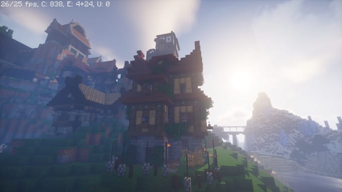 Build you a middle age themed minecraft house by Funkecho02 | Fiverr