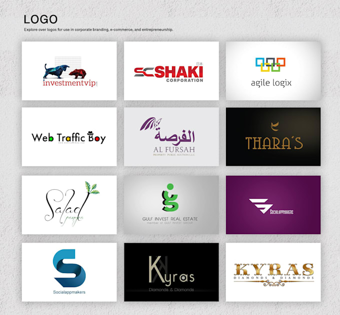 Design creative logo and brand identities by Teamtnu | Fiverr