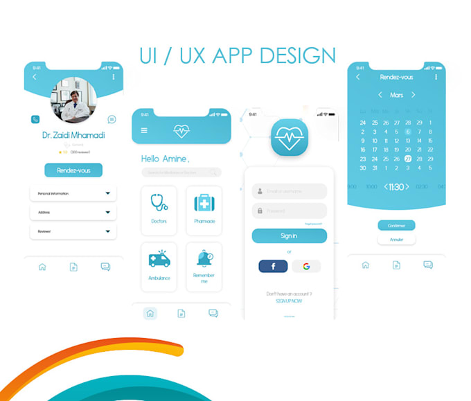 Mobile app ui design screens professional and creative by Aymane_ma17 ...