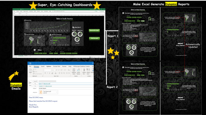 Create eye catching excel dashboards and conditional reports by Njaimi ... Create eye catching excel dashboards and conditional reports by Njaimi ...