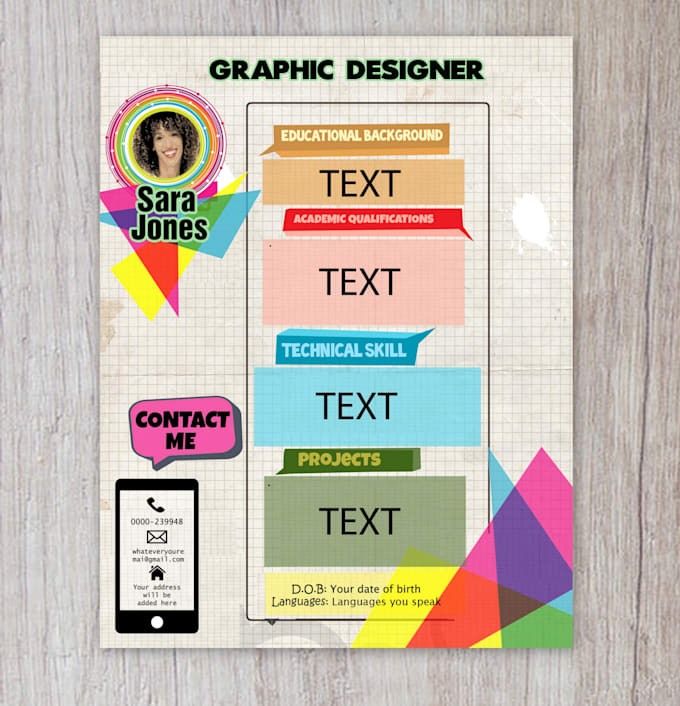 Design creative cvs and resumes by Designmedaddy | Fiverr