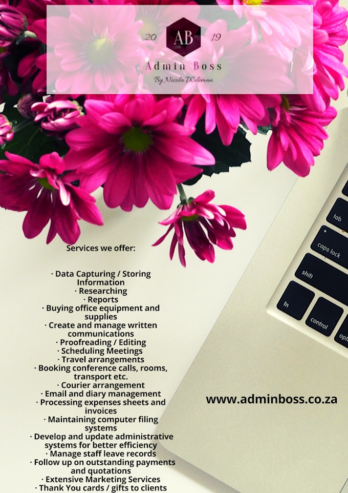 Handle all your administrative needs by Nicolawileman | Fiverr