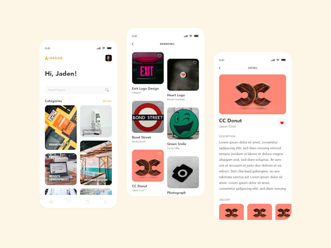 Make beautiful user interface for your apps by Dennypratama194 | Fiverr