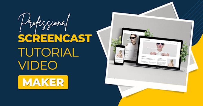 Make a screencast tutorial video by Animation085 | Fiverr