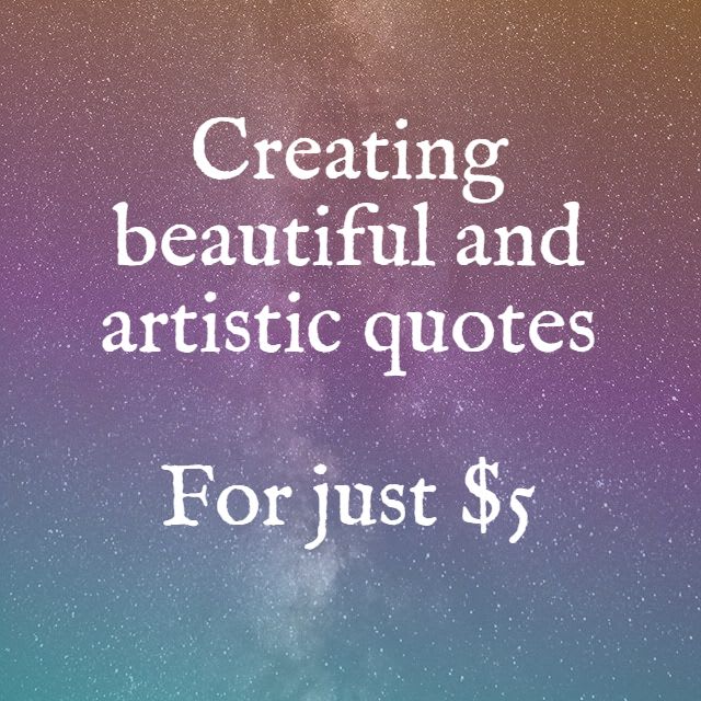 Create beautiful and unique quotes design by Chano0905 | Fiverr