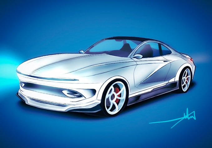 Design your dream car by Hamzakcy | Fiverr