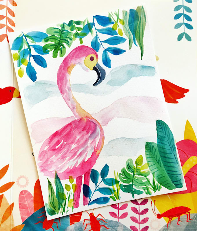 Paint anything in watercolor by Hopeapucay | Fiverr