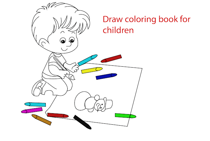 Create coloring book pages by Saimafaisal16 | Fiverr