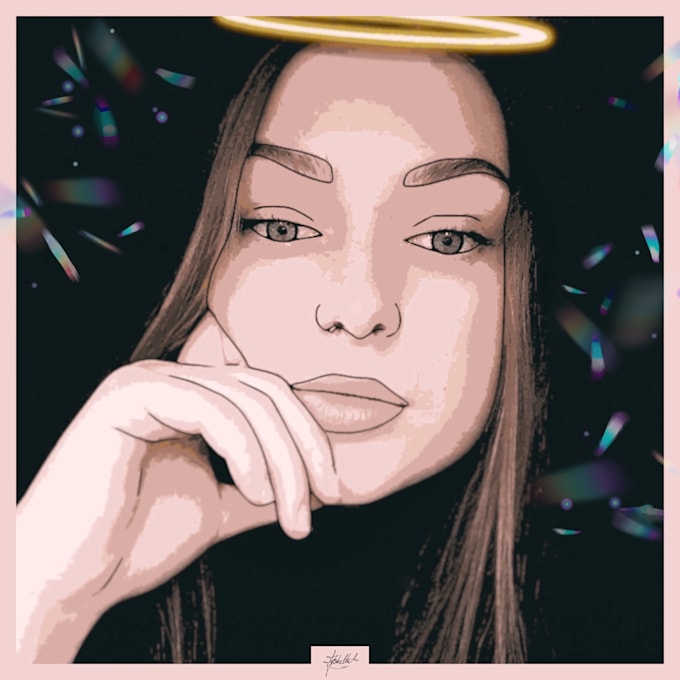 Do simple animated portrait by Albozzz | Fiverr