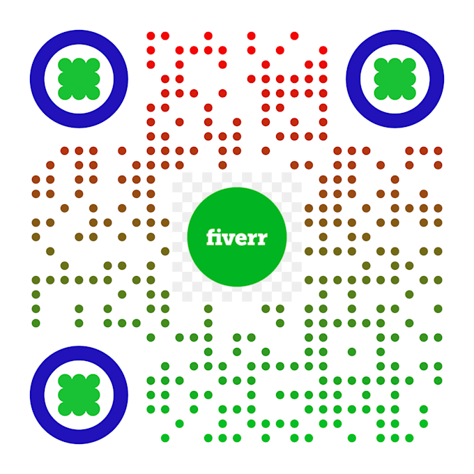 Generate the best quality and colorful qr codes by Shahinshah203 | Fiverr