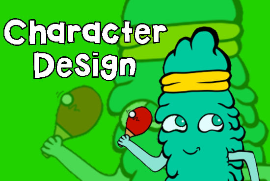 Create your custom character design by B00kman | Fiverr