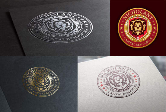 Design awesome emblem or stamp logo by Virusdesign | Fiverr