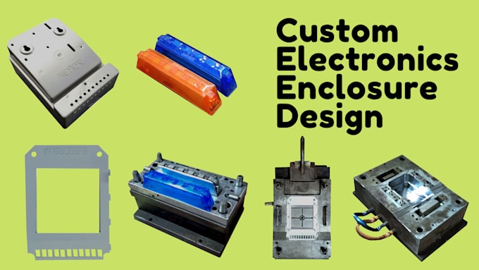 Custom electronics enclosure design by Nimesh_rupapara | Fiverr