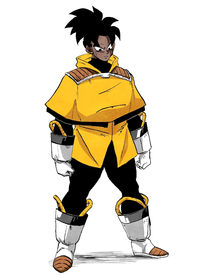 Draw a character in dragon ball style by Urutora633 | Fiverr