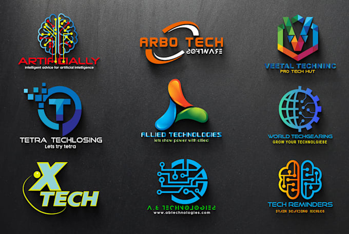 Do creative 3d tech logo design for your business and company by Ali ...