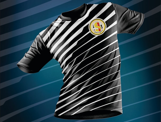 Design stunning sports jersey of soccer, basketball, softball, baseball ...