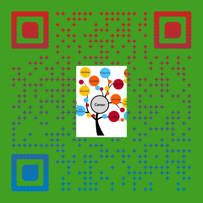 Create qr cord very well new design with melty colored by Sapna318 | Fiverr