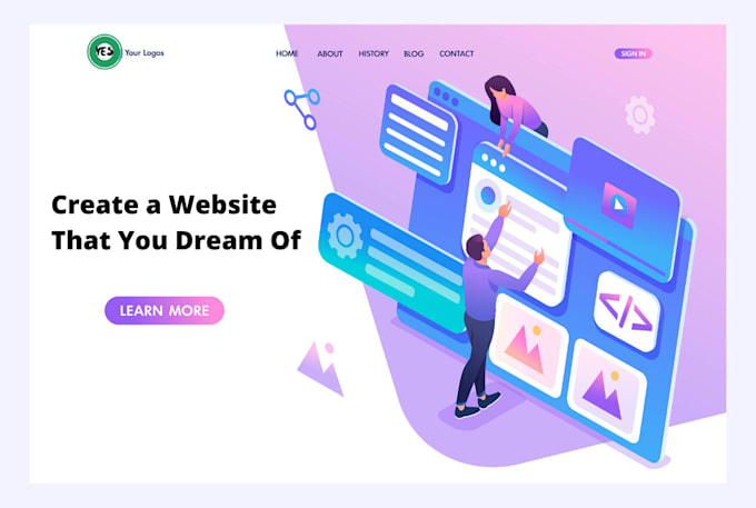 Create a website on bubble io by Fredmeng1026 | Fiverr