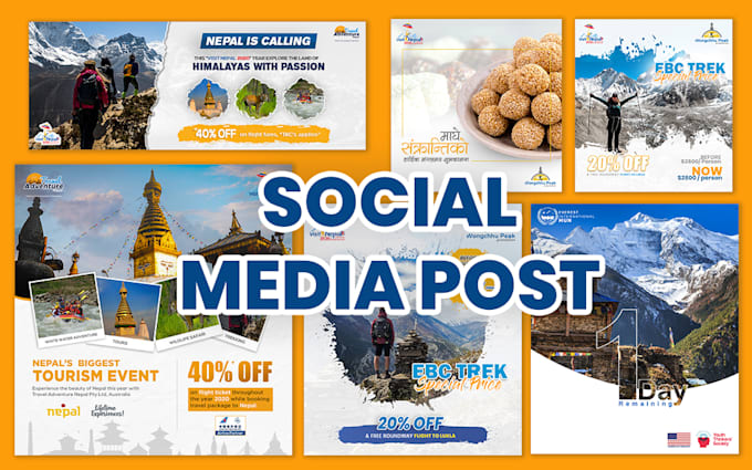 Design amazing social media post for advertisement by Daneymagar | Fiverr