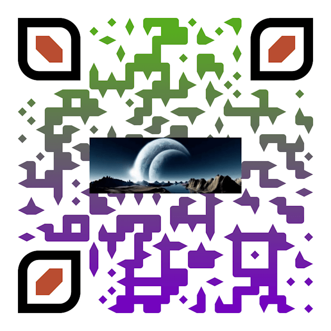 Create stylish qr codes for your business by Knight333 | Fiverr