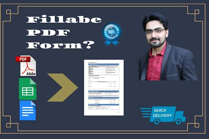 Create a fillable pdf form in acrobat and livecycle by M4mughal | Fiverr