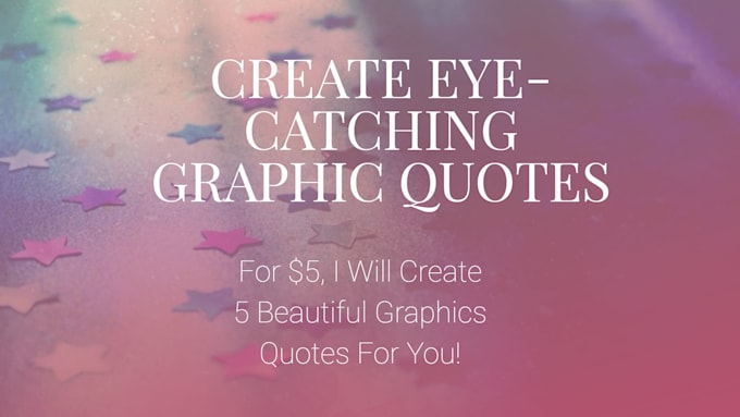 Create eye catching quotes design by Wondergerly | Fiverr