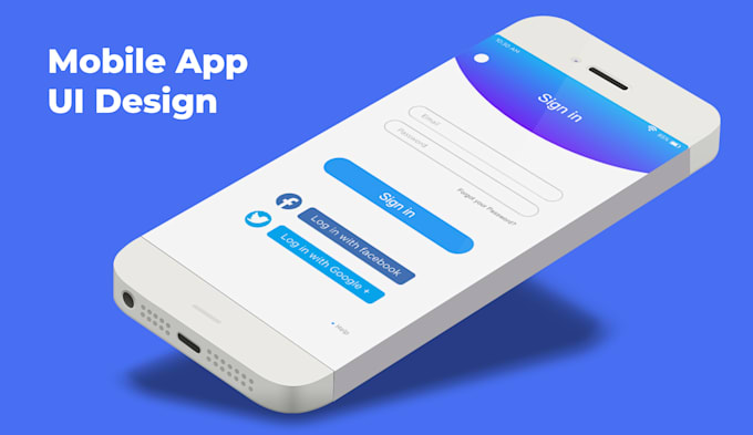 Create attractive mobile app ui design by Ponkhirajj | Fiverr
