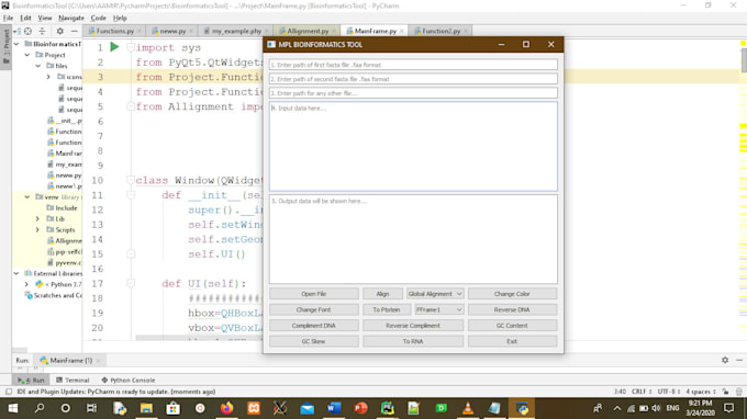 Do your python projects applications and assignments by Aamirjankhan | Fiverr