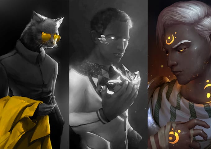 Portrait your trpg character by Eggboy_zhao | Fiverr