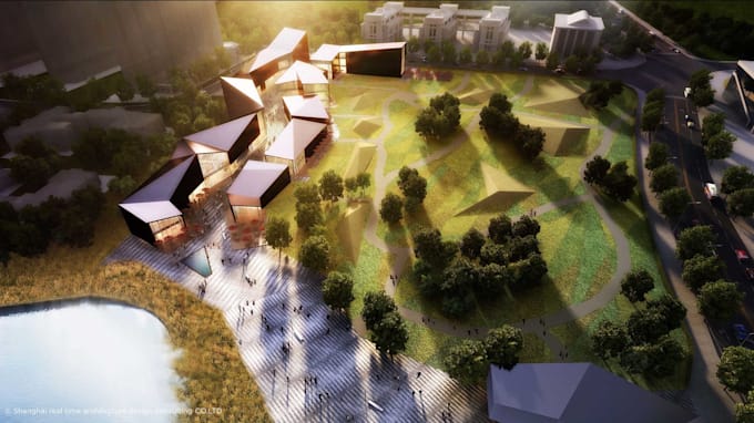 Design a concept masterplan by Constantinearts | Fiverr