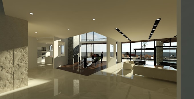 Model and render any architectural project by Rogeliotovar | Fiverr