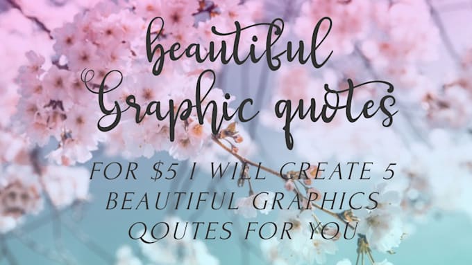 Create beautiful quotes design by Skycritzx465 | Fiverr