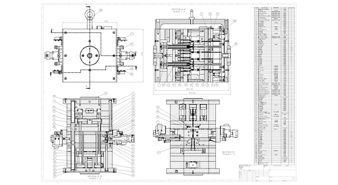 Do 3d 2d cad, diecasting plastic mold design, product design ...
