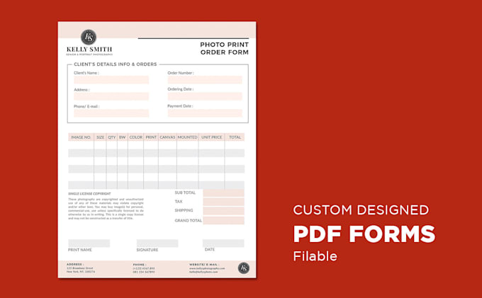 Design Fillable Pdf Forms - Printable Forms Free Online
